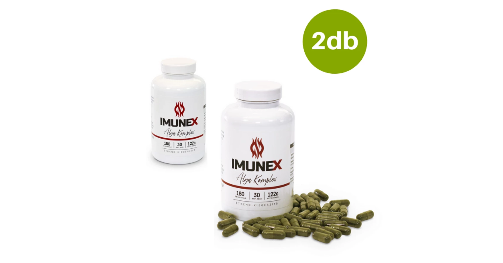 2 db Imunex alga komplex | Alga komplex | Kék zöld alga | Algazona