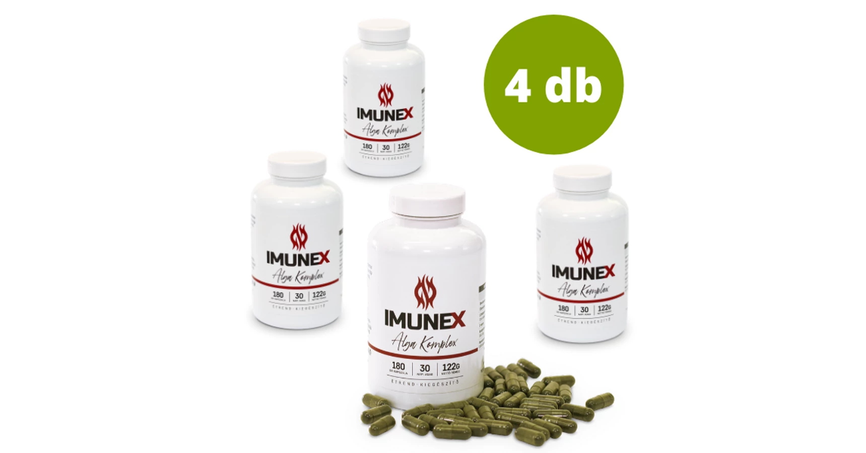 4 db Imunex alga komplex | Alga készítmények | Imunex ára | Algazona